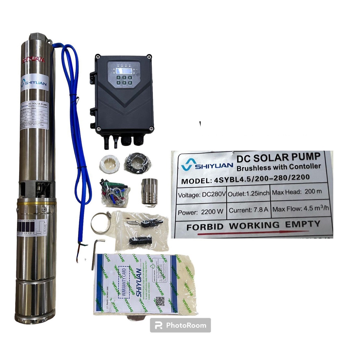 Brushless Dc pump Shiyuan 115m with a controller – Horizon Pacific Traders